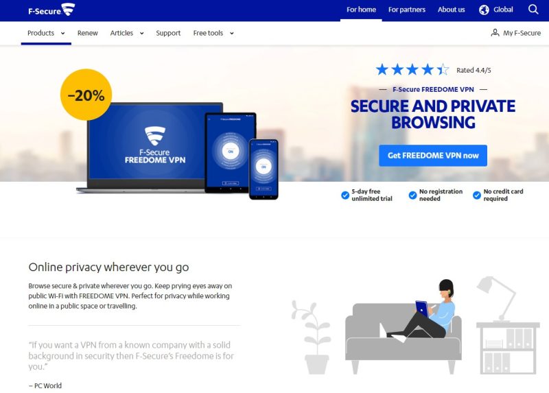 Freedome VPN from F-Secure Review (2024) - bestvpn.org